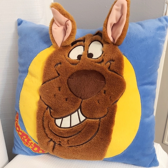 Cartoon Network | Bedding | Scooby Doo Throw Pillow Faux Fur 3d Ears ...